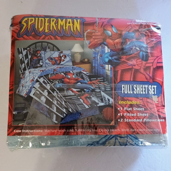 Other | Spiderman Full Sheet Set | Poshmark